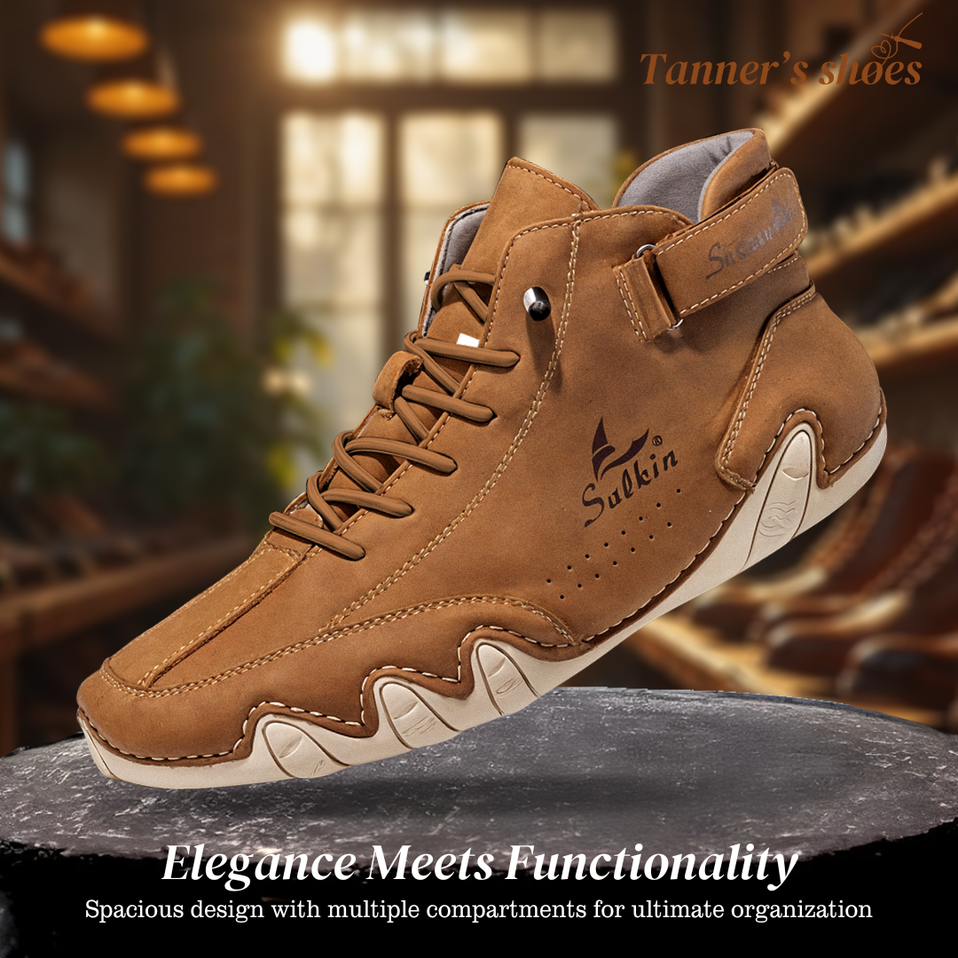 Collerina | Comfortable Orthopedic High Shoes Made of Faux Leather ...