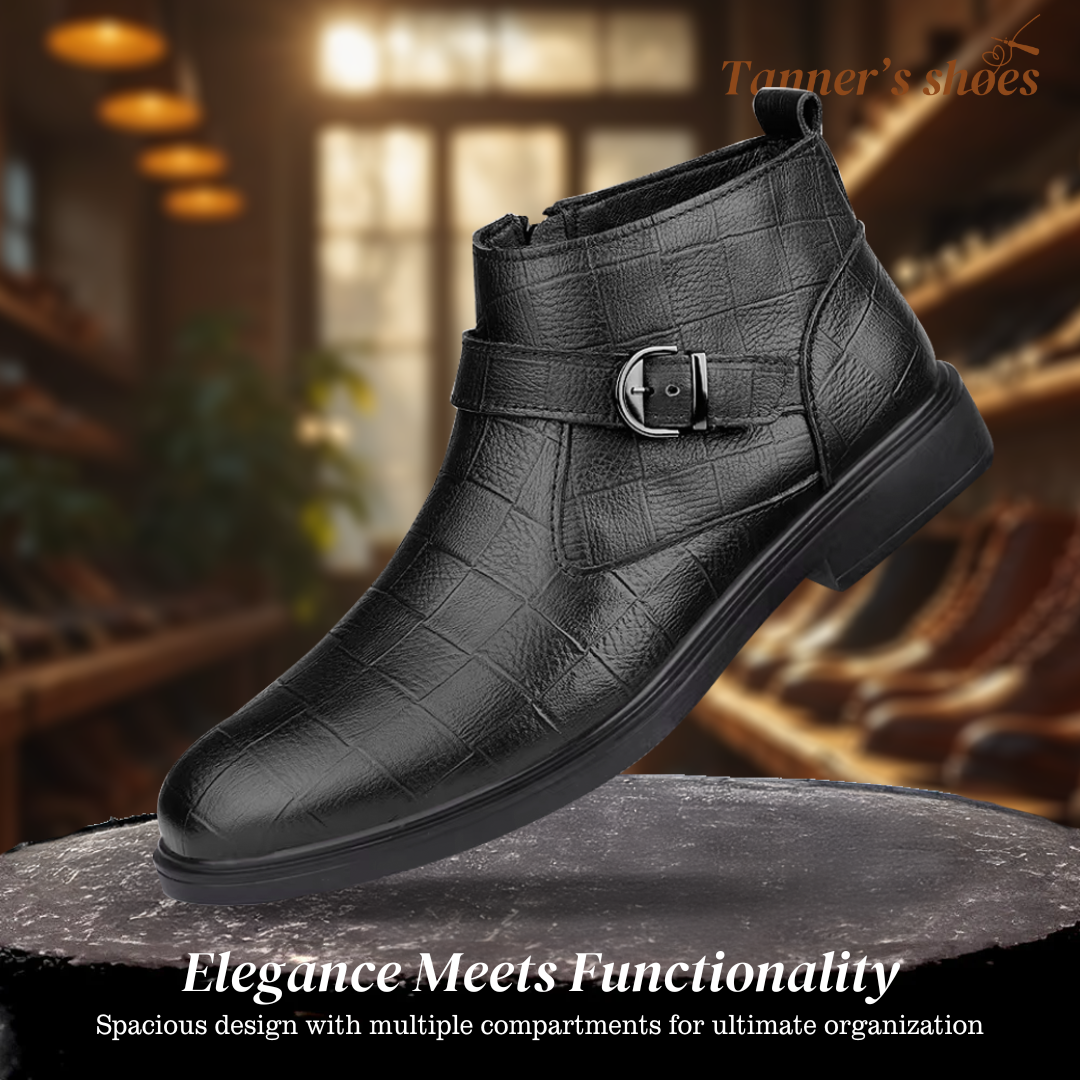 Warren | Casual Shoes With Buckle Decor – Tanner Shoes AU